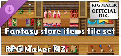 RPG Maker MZ - Fantasy store items tile set | Steambase