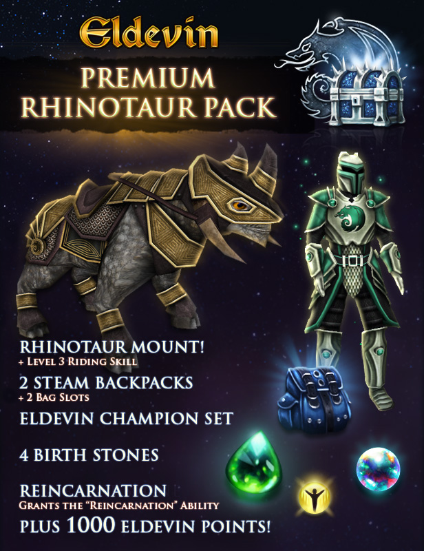 Download Eldevin: Premium Rhinotaur Pack Free and Play on PC