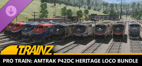 Trainz Plus DLC - Pro Train: Amtrak P42DC Heritage Loco Bundle Steam Package | Steambase