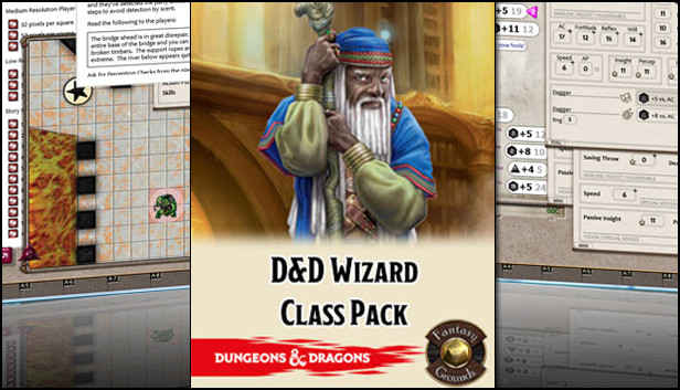 Fantasy Grounds - D&D Wizard Class Pack on Steam