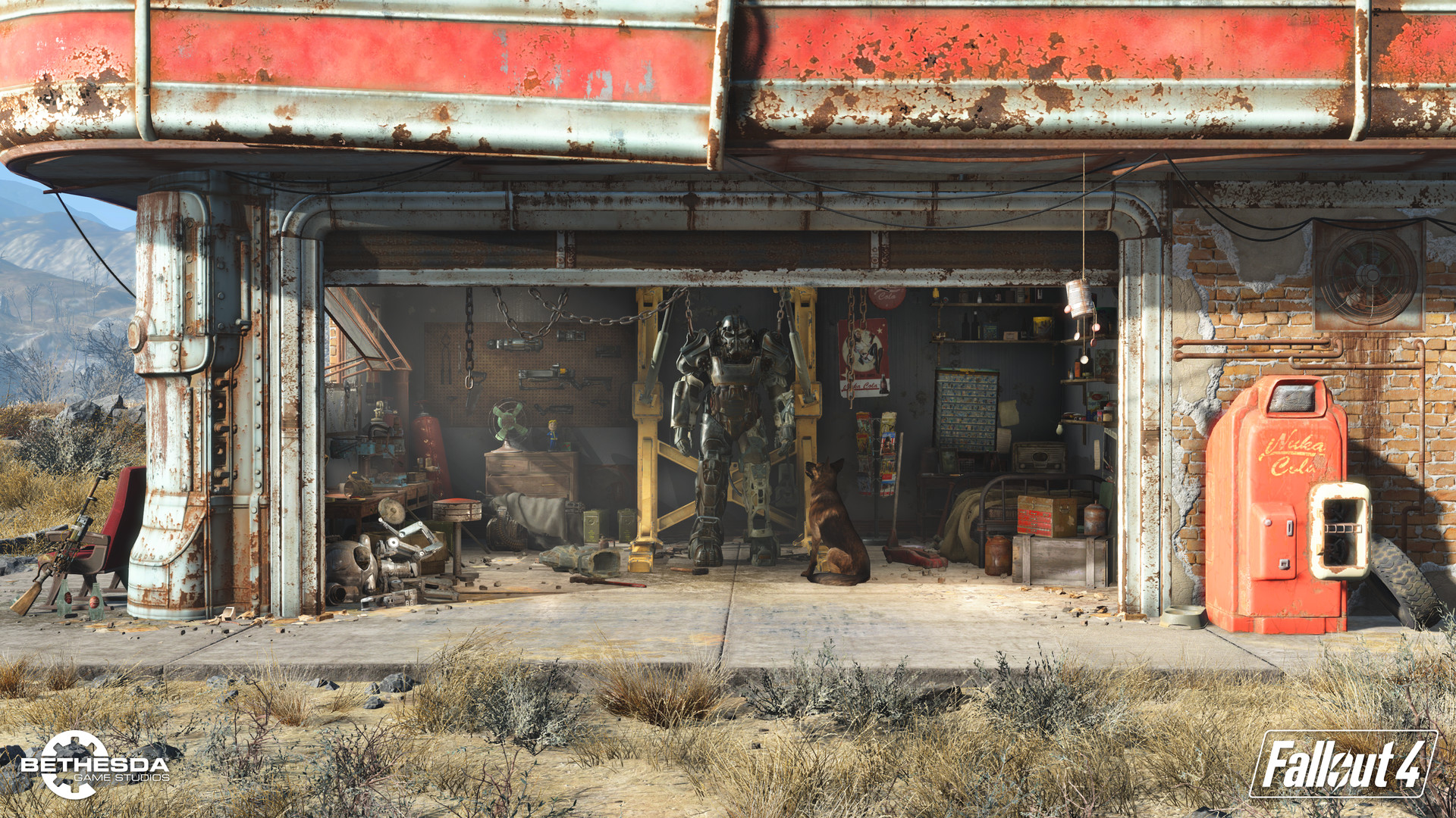 Fallout 4 Dual Monitor Wallpaper 3840x1080 : r/wallpapers