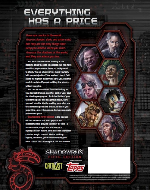 Shadowrun 5th Edition Rules pdf · 스팀