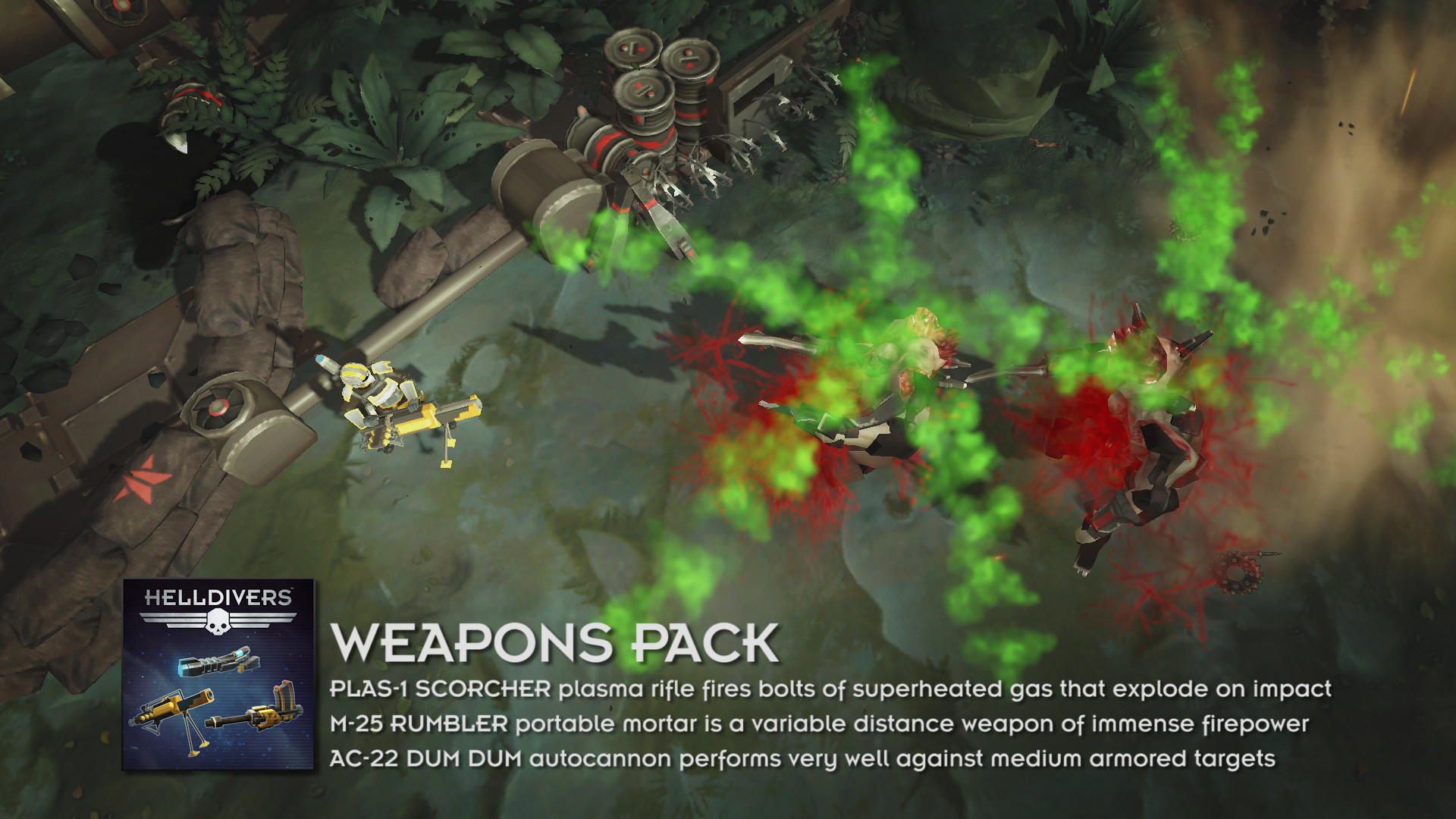 HELLDIVERS™ - Weapons Pack · 스팀