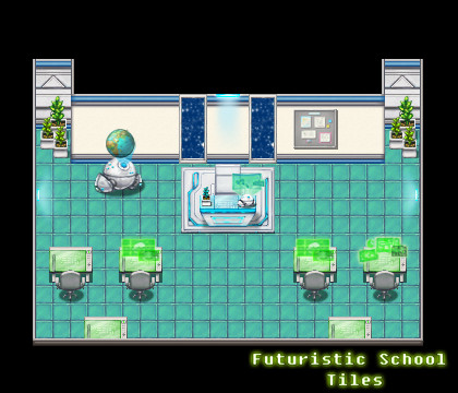 RPG Maker VX Ace - Futuristic School Tiles on Steam
