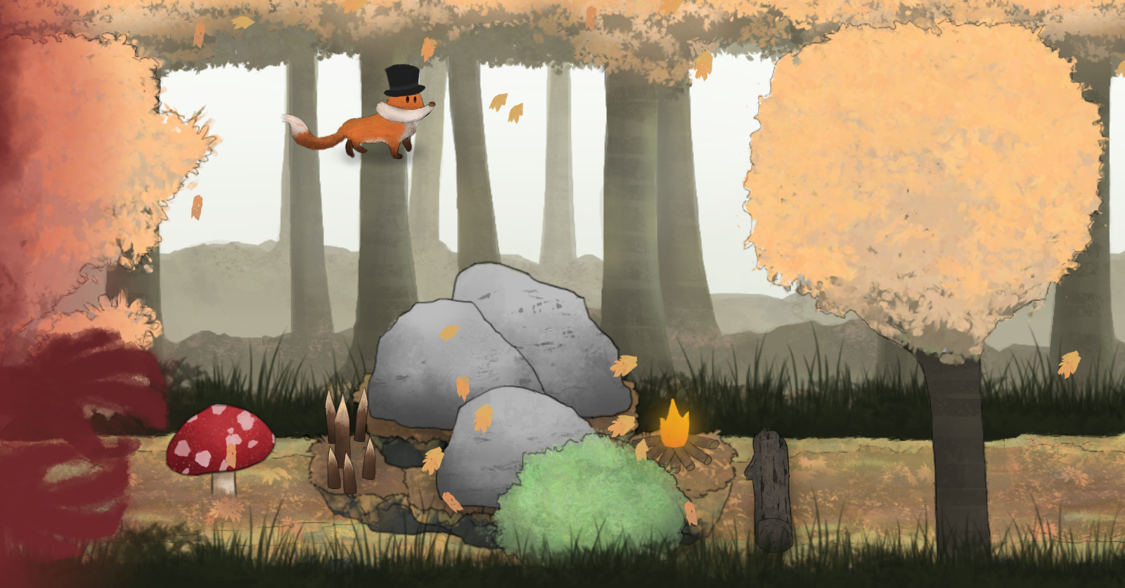 Save 80% on Red Fox and the Four Seasons on Steam