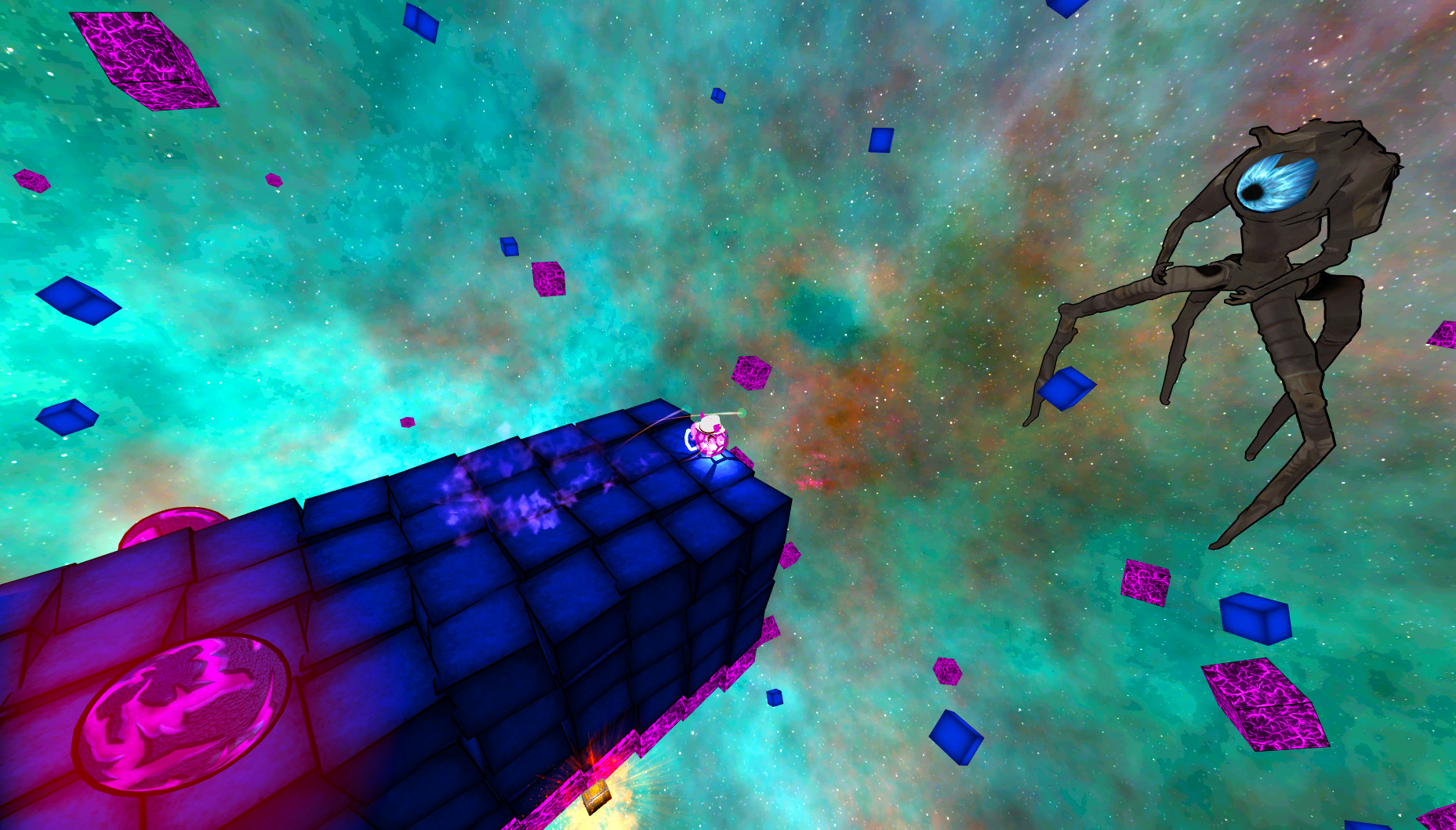 Deep Blue 3D Maze in Space on Steam
