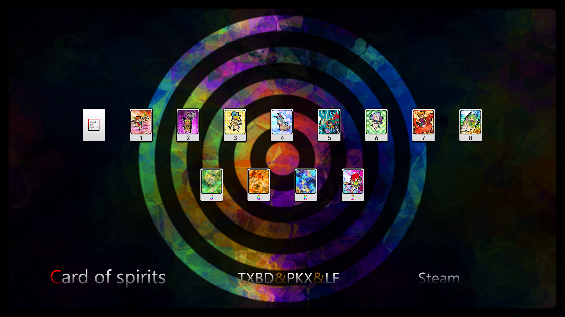 Card of spirits on Steam