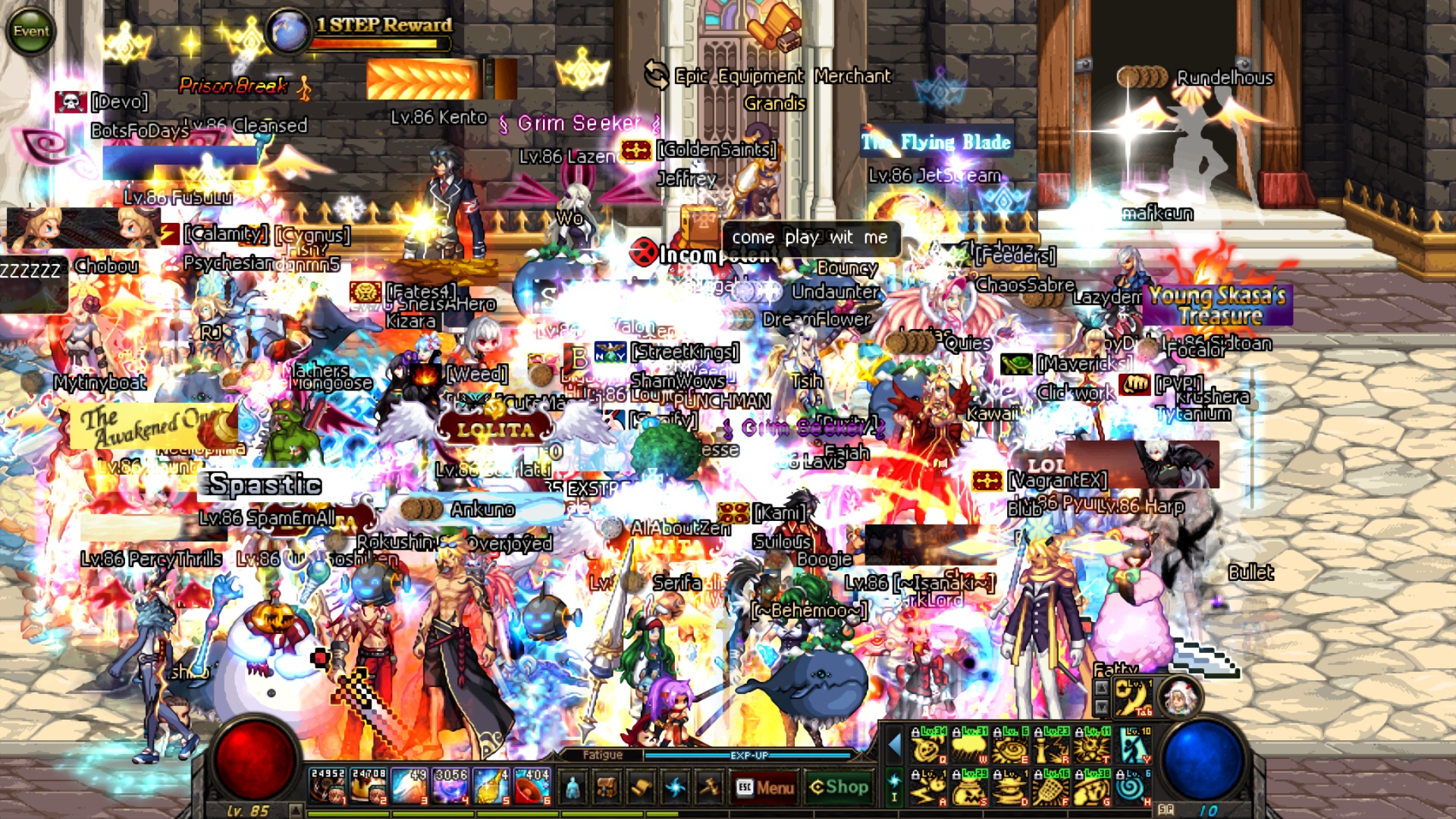 Six years after the first time, side-scrolling beat 'em up MMORPG ...