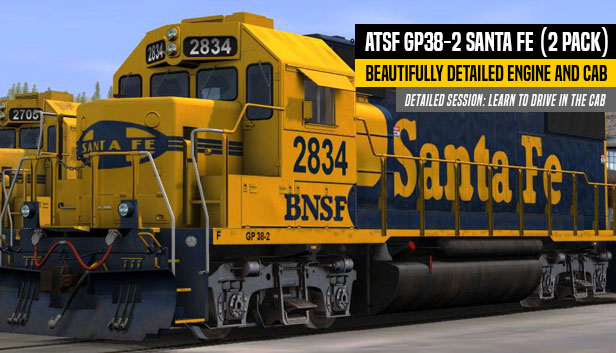 TANE DLC: ATSF GP38-2 Santa FE (2 Pack) on Steam