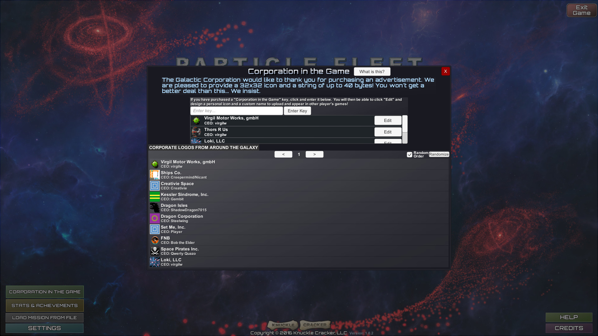 Particle Fleet: Emergence - Corporate Bonus on Steam