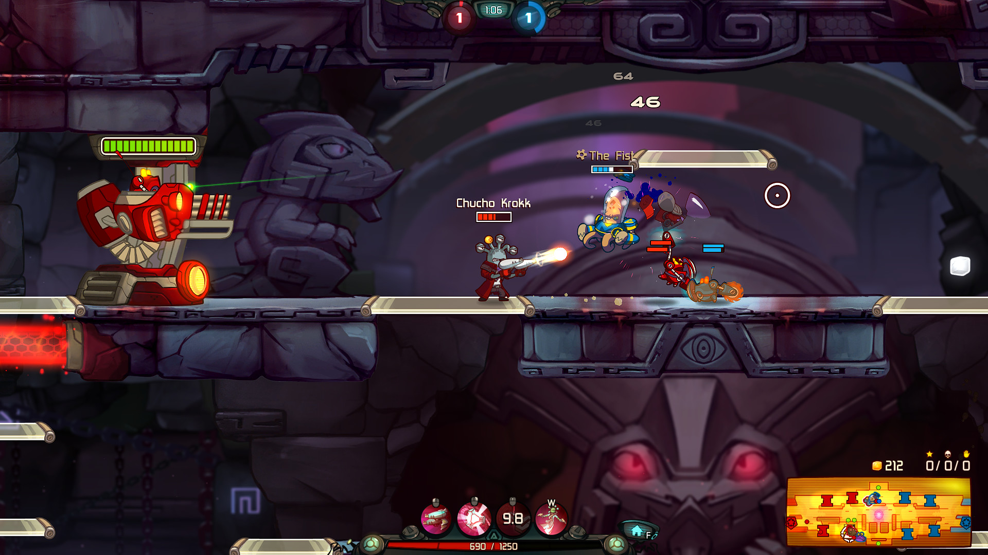 Chucho Krokk Awesomenauts Character On Steam