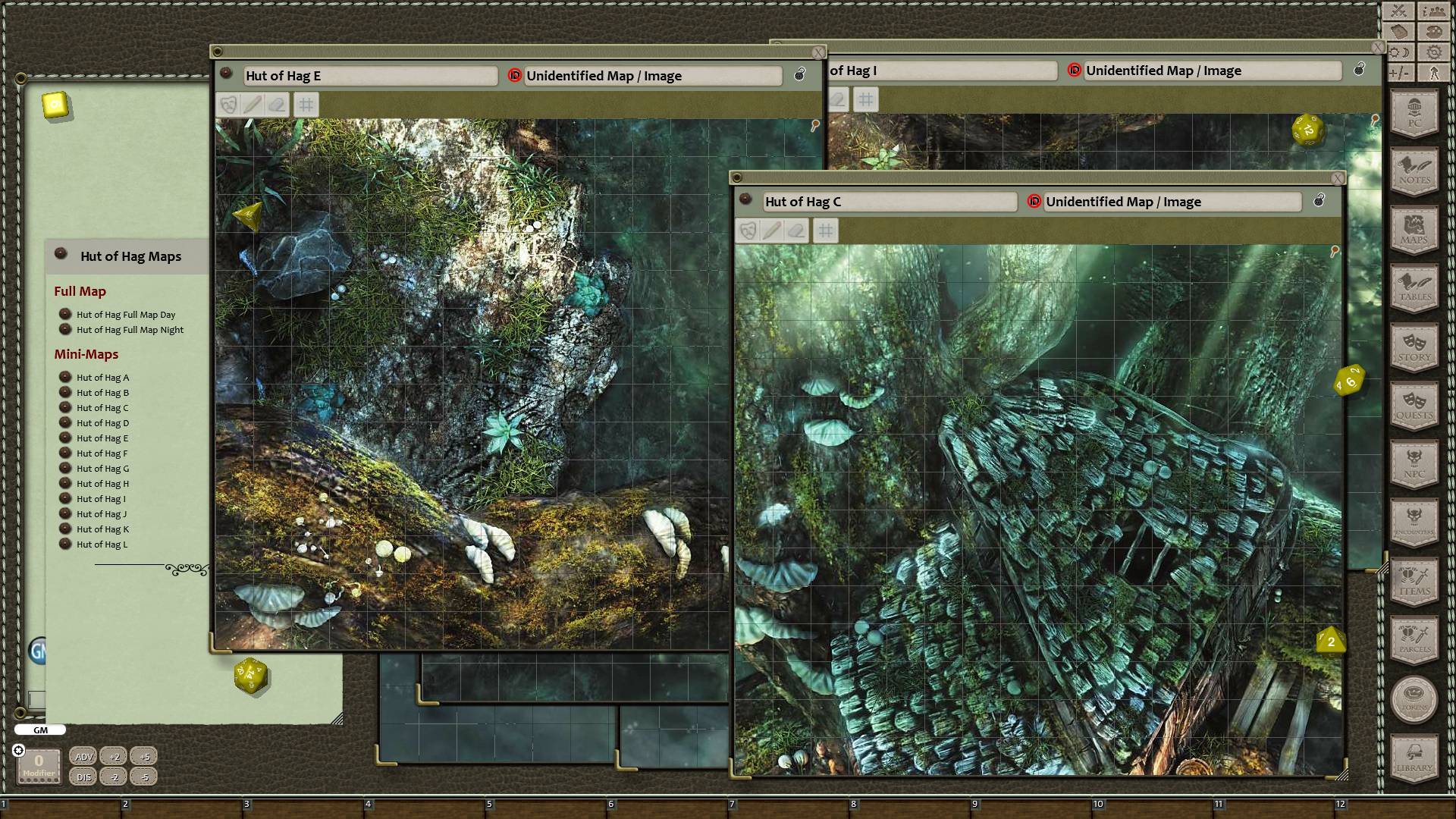 Fantasy Grounds - Hut of Half-Blood Hag (Map Pack) · 스팀