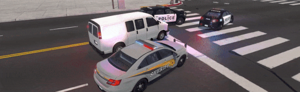 Flashing Police Lights Animated Gif