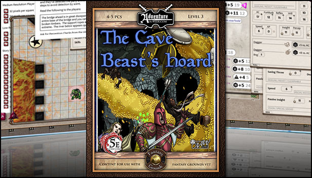 Fantasy Grounds - B04 The Cave Beast Hoard (5E) - Steam News Hub