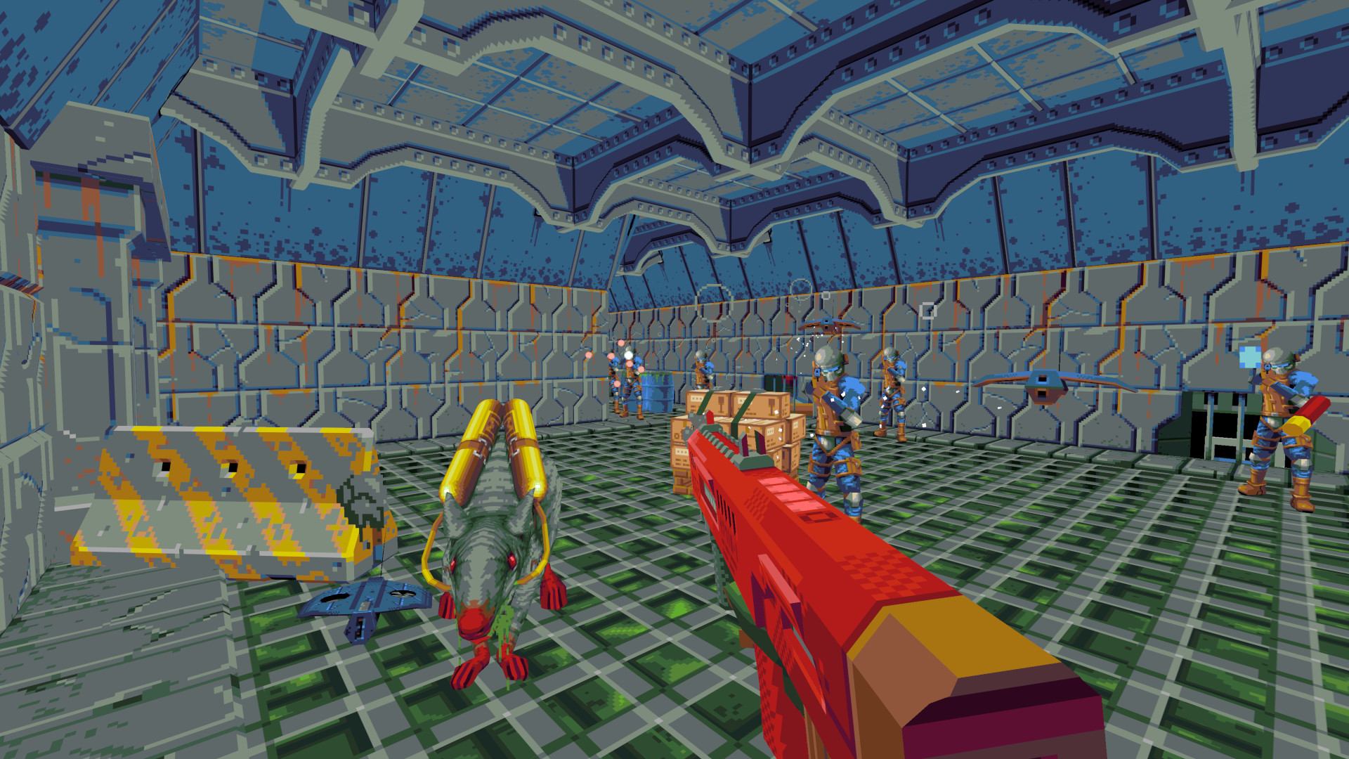 Compound VR (a Rogue-lite VR Shooter with Retro Aesthetics) is ...