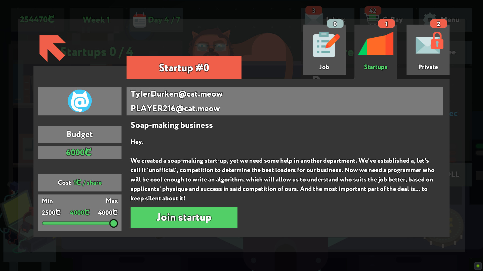 while True: learn() on Steam