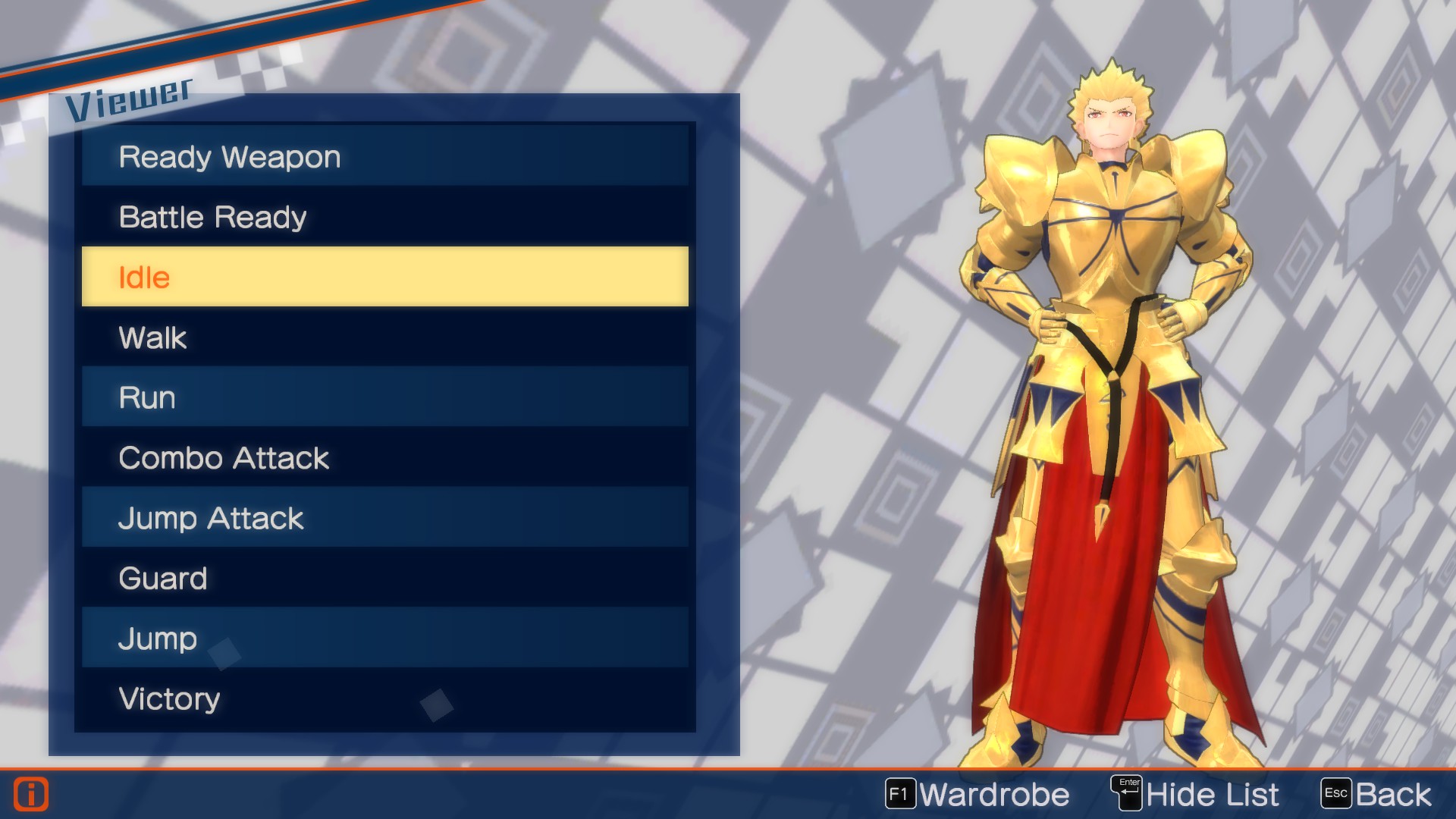 Fate Extella Stay Night Model Gilgamesh On Steam