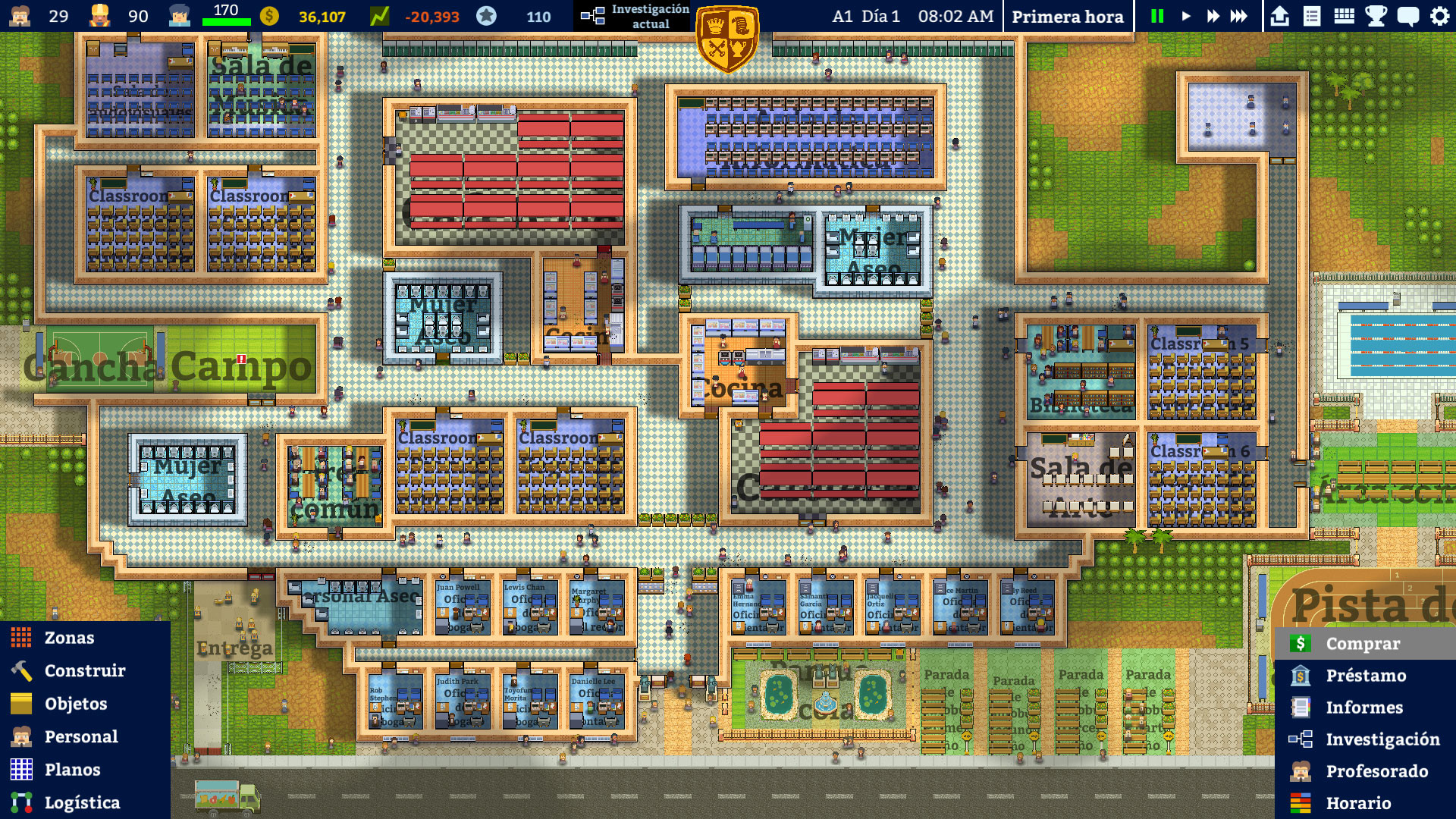 Academia : School Simulator en Steam