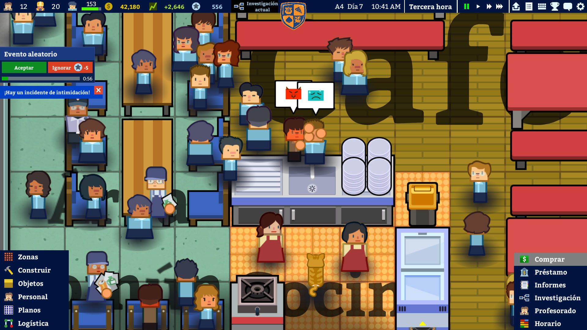 Academia : School Simulator en Steam