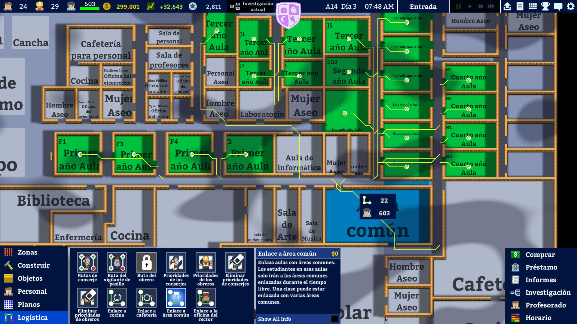 Academia : School Simulator en Steam