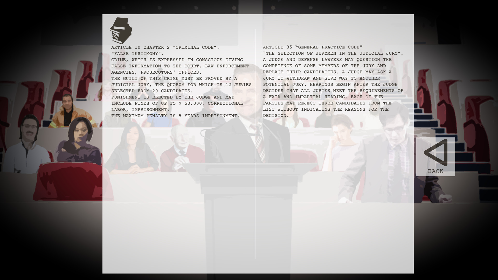 Man Of Law Judge Simulator On Steam