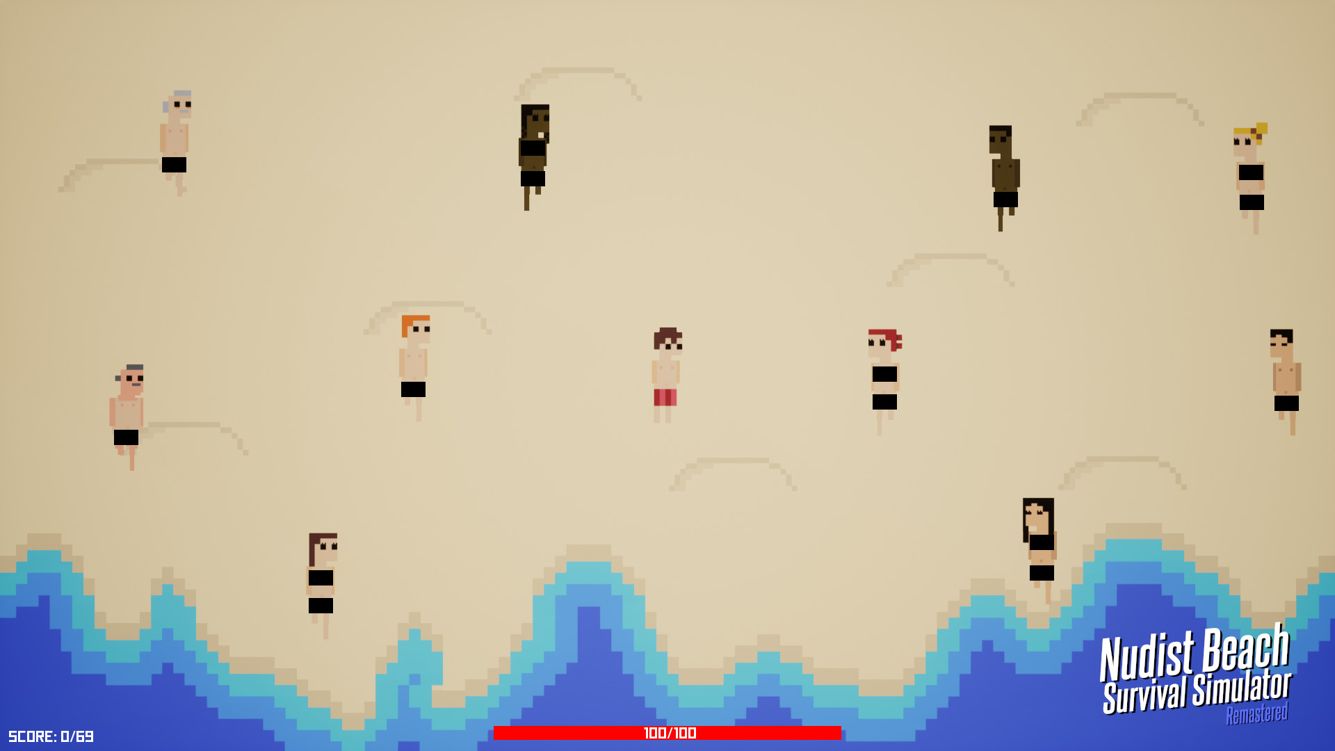 Nudist Beach Survival Simulator on Steam