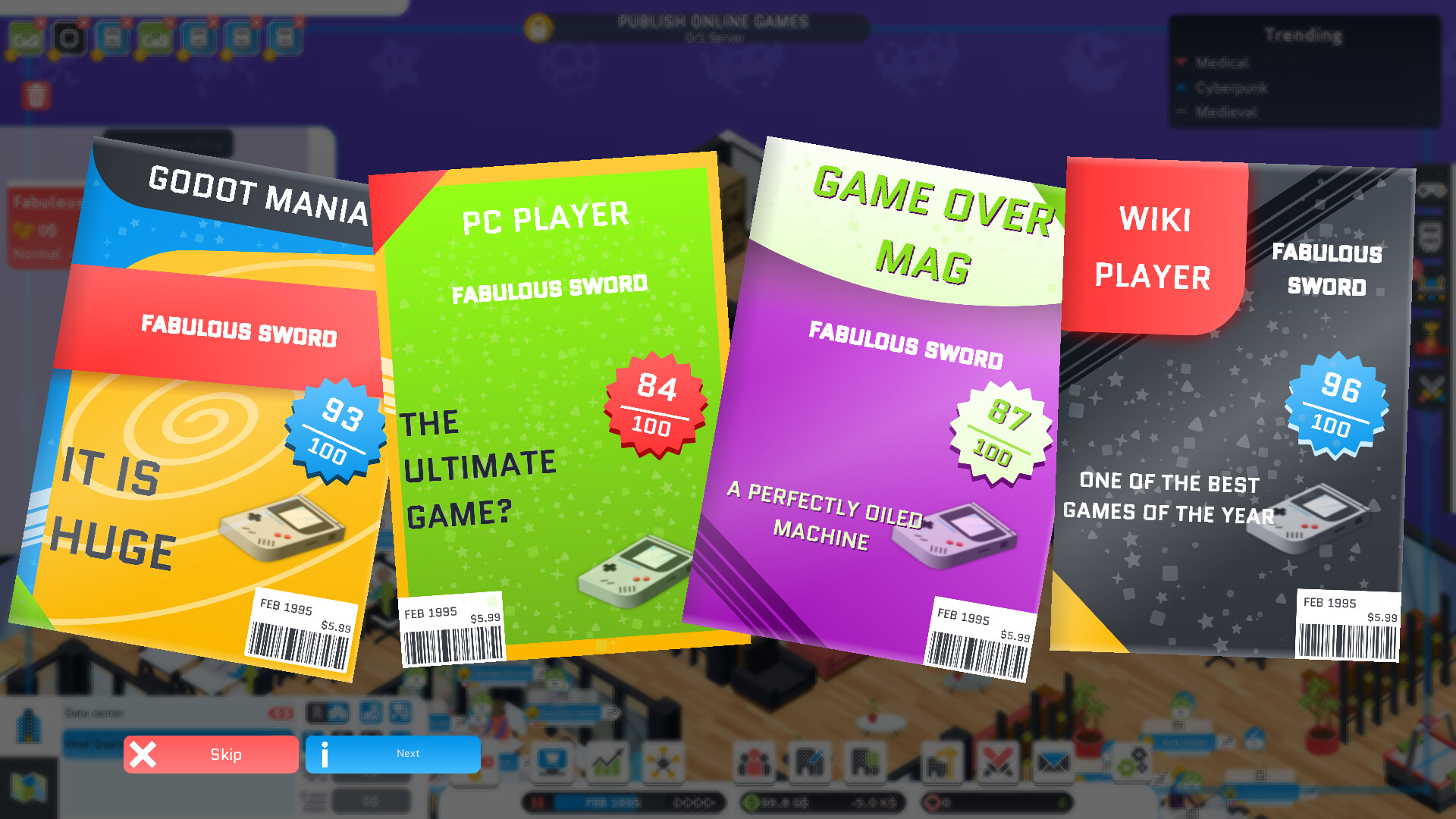 City Game Studio: Your Game Dev Adventure Begins on Steam