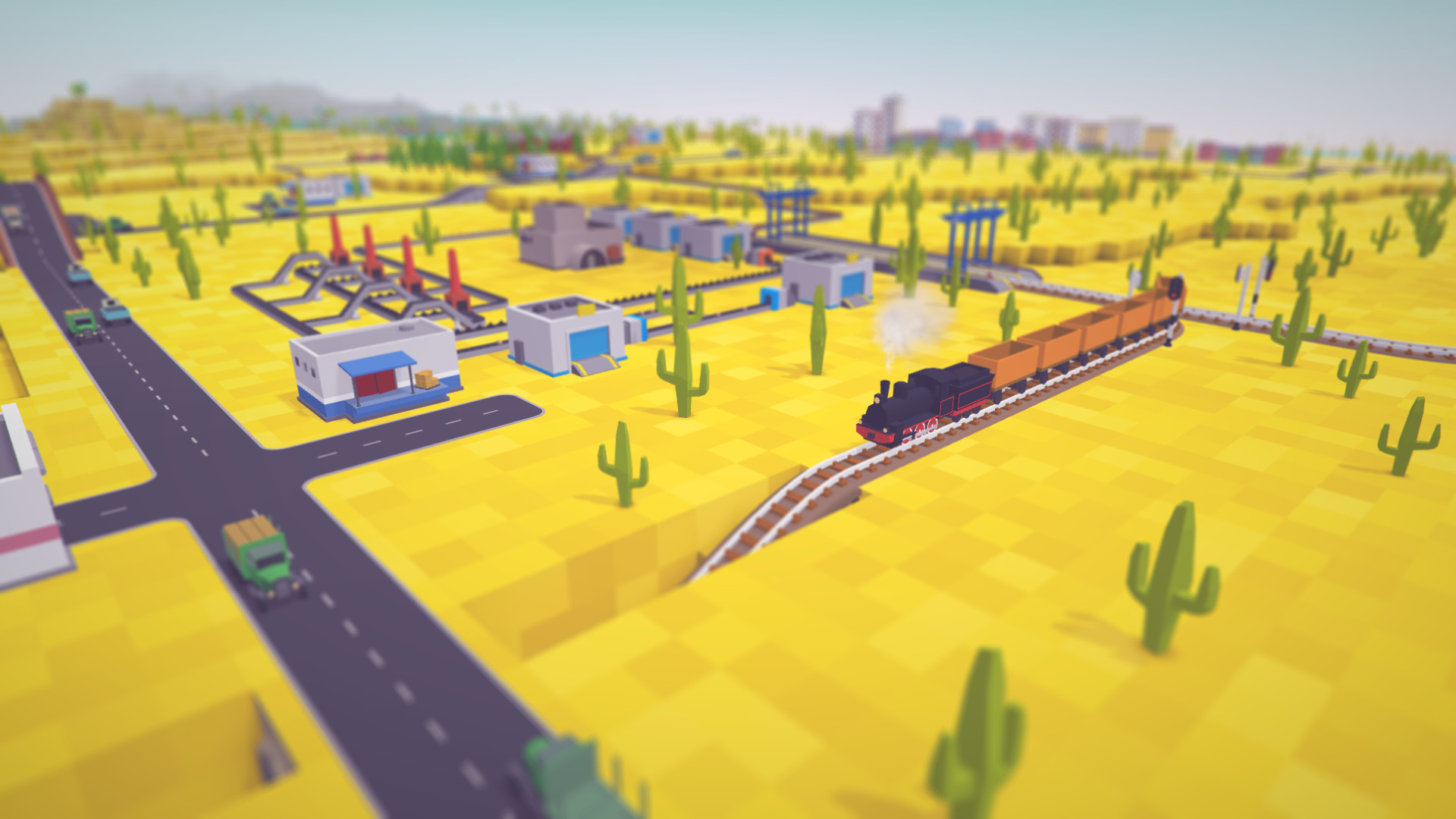 Voxel Tycoon en Steam