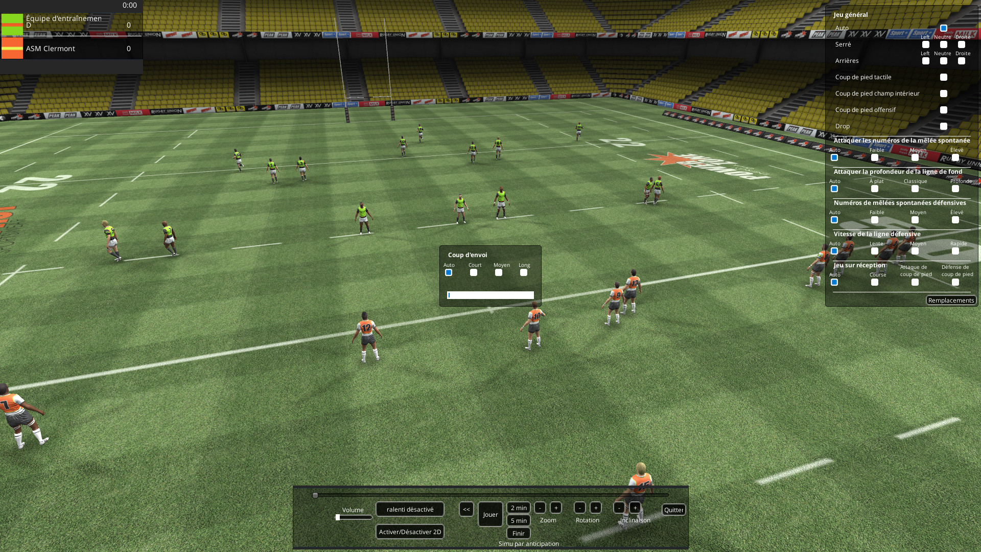 National Rugby Manager sur Steam