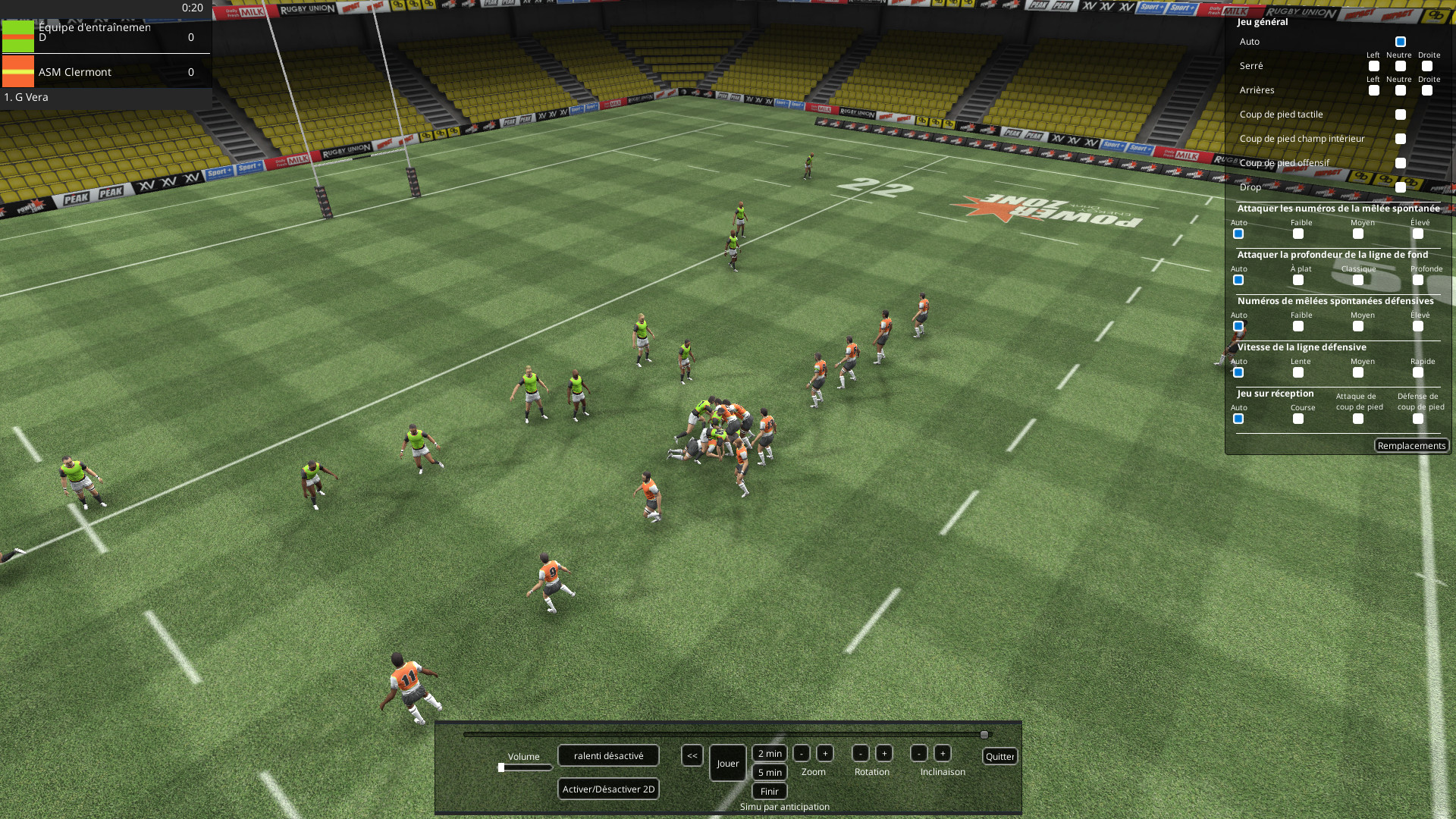National Rugby Manager sur Steam