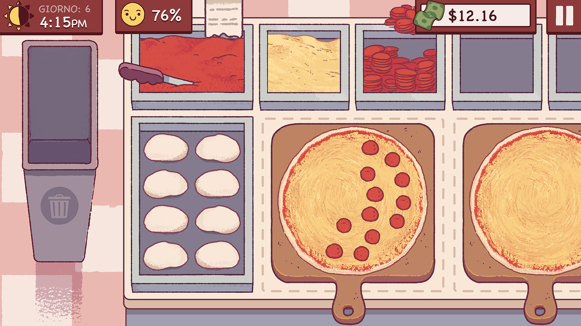 Buona Pizza, Grande Pizza su Steam