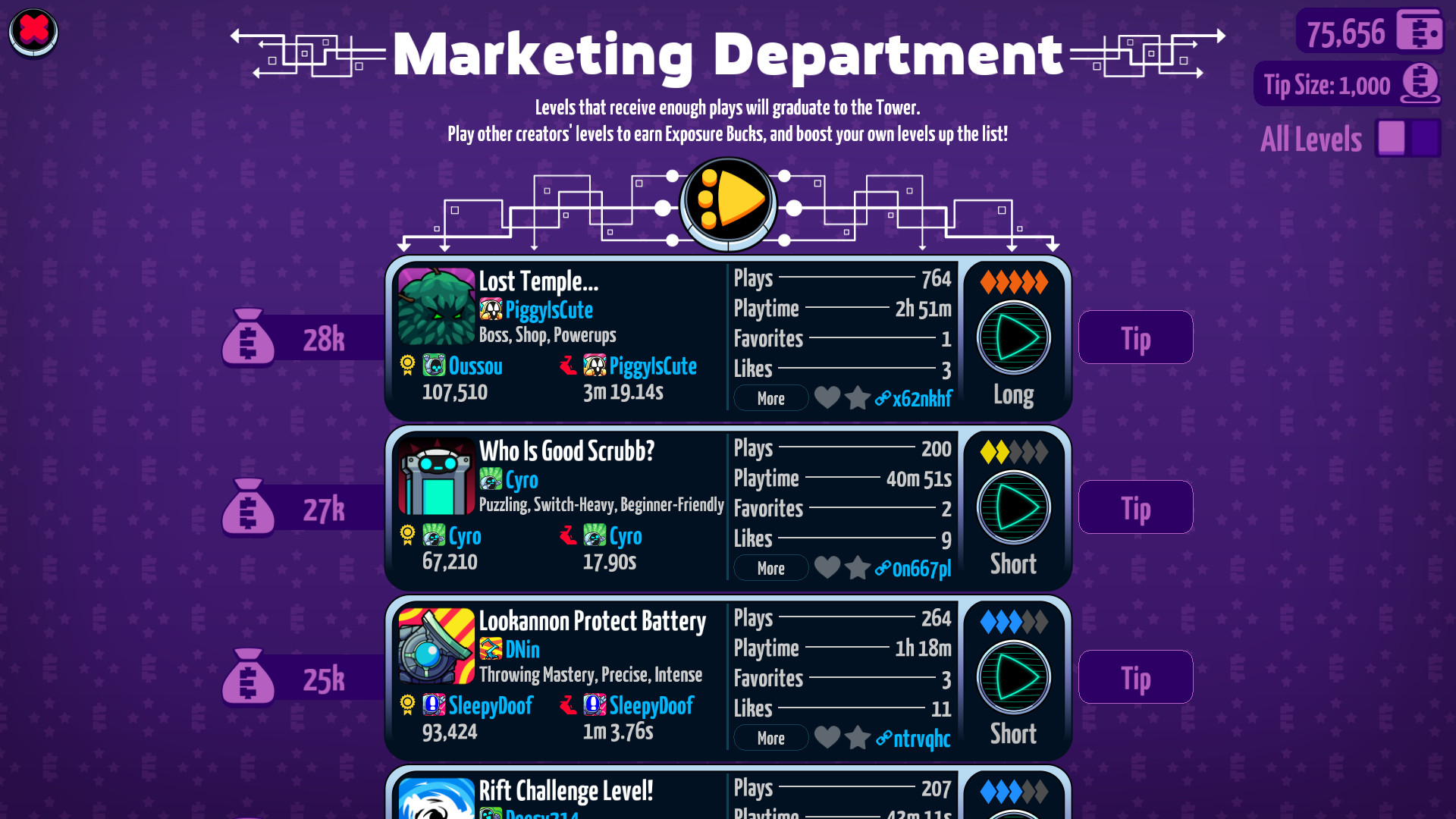 Levelhead: Platformer Maker บน Steam