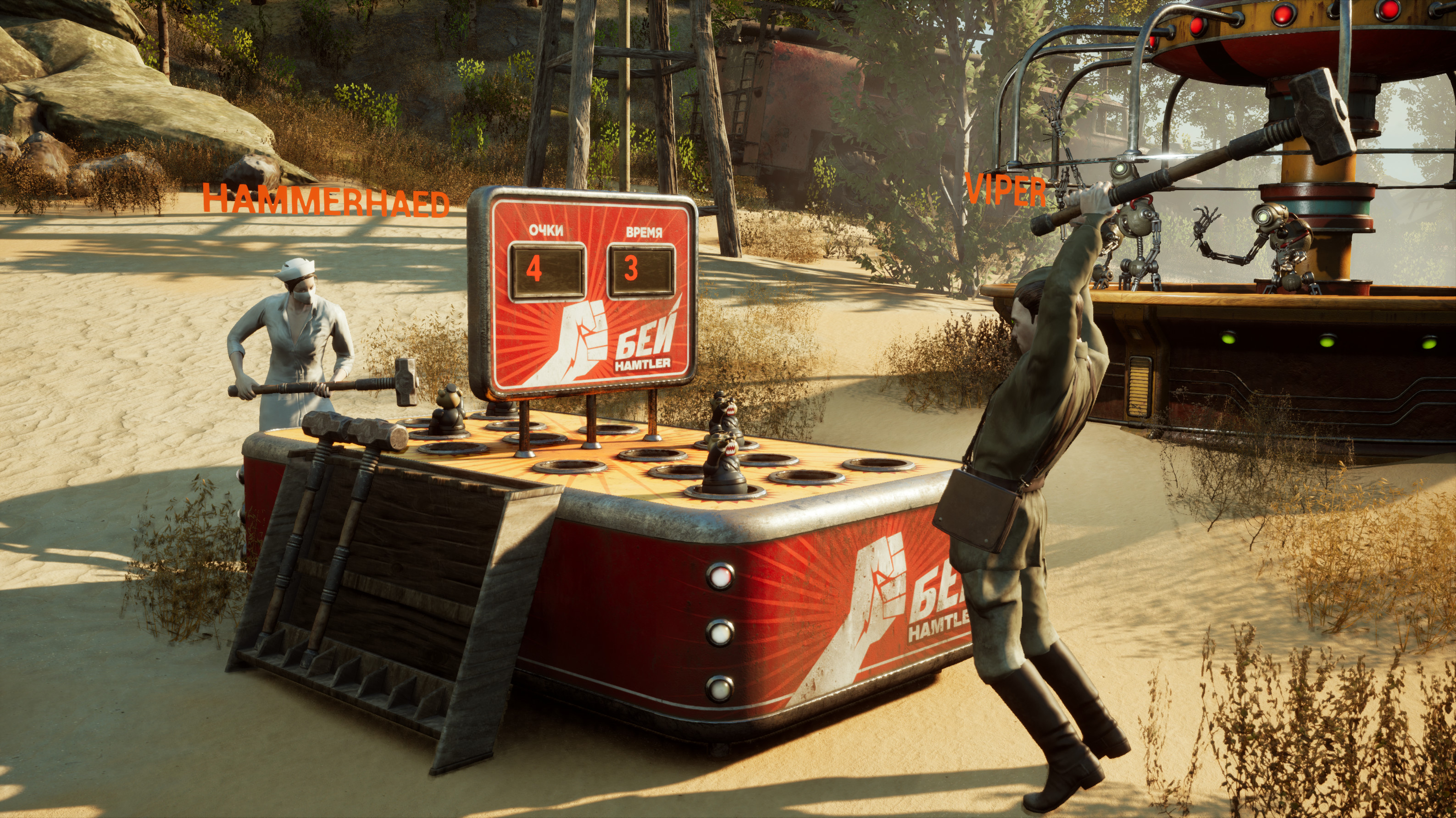 I found a mini Hitler in the lighthouse he looks hungry : r/atomicheart