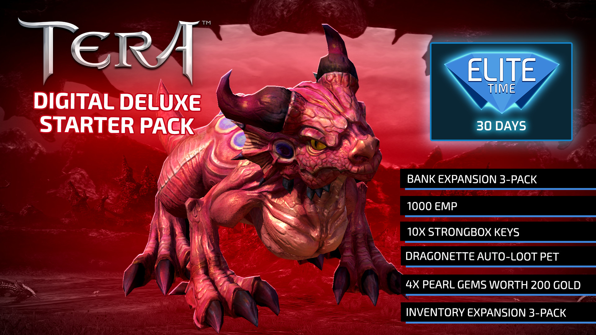 TERA: Digital Deluxe Starter Pack | Steambase