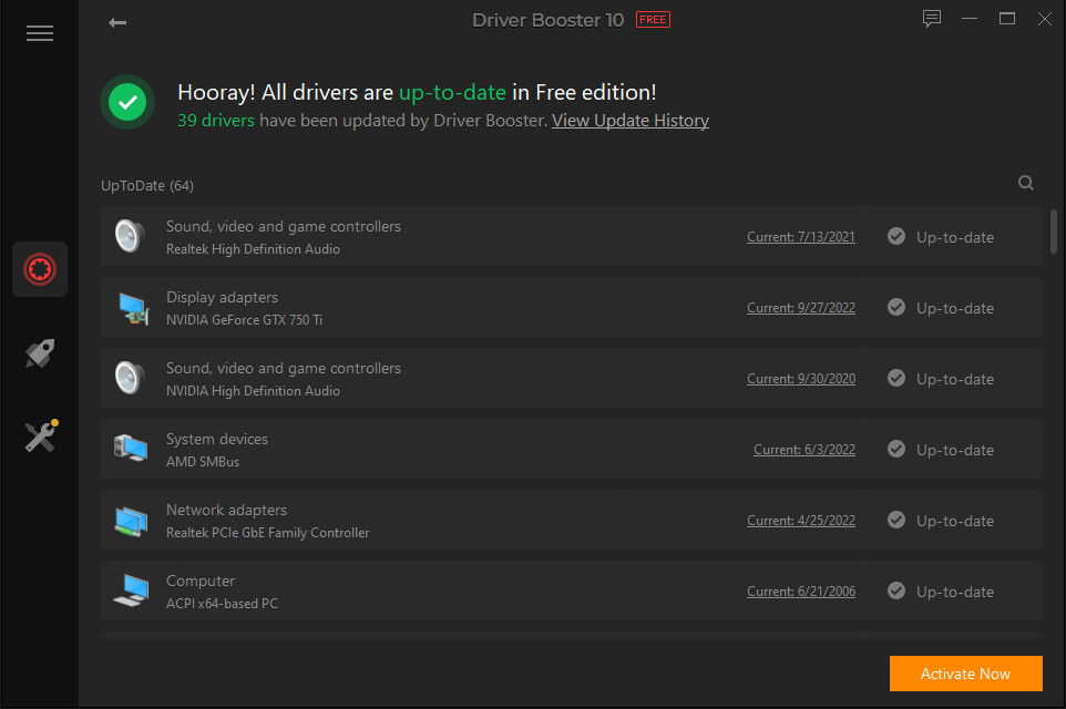 Driver Booster for Steam on Steam
