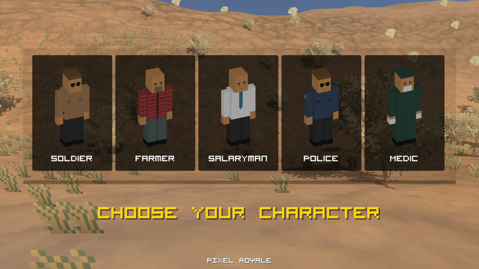 Battle Royale Pixel Squad · 스팀