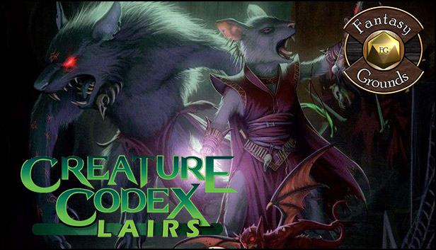 Save 25% on Fantasy Grounds - Creature Codex Lairs (5E) on Steam