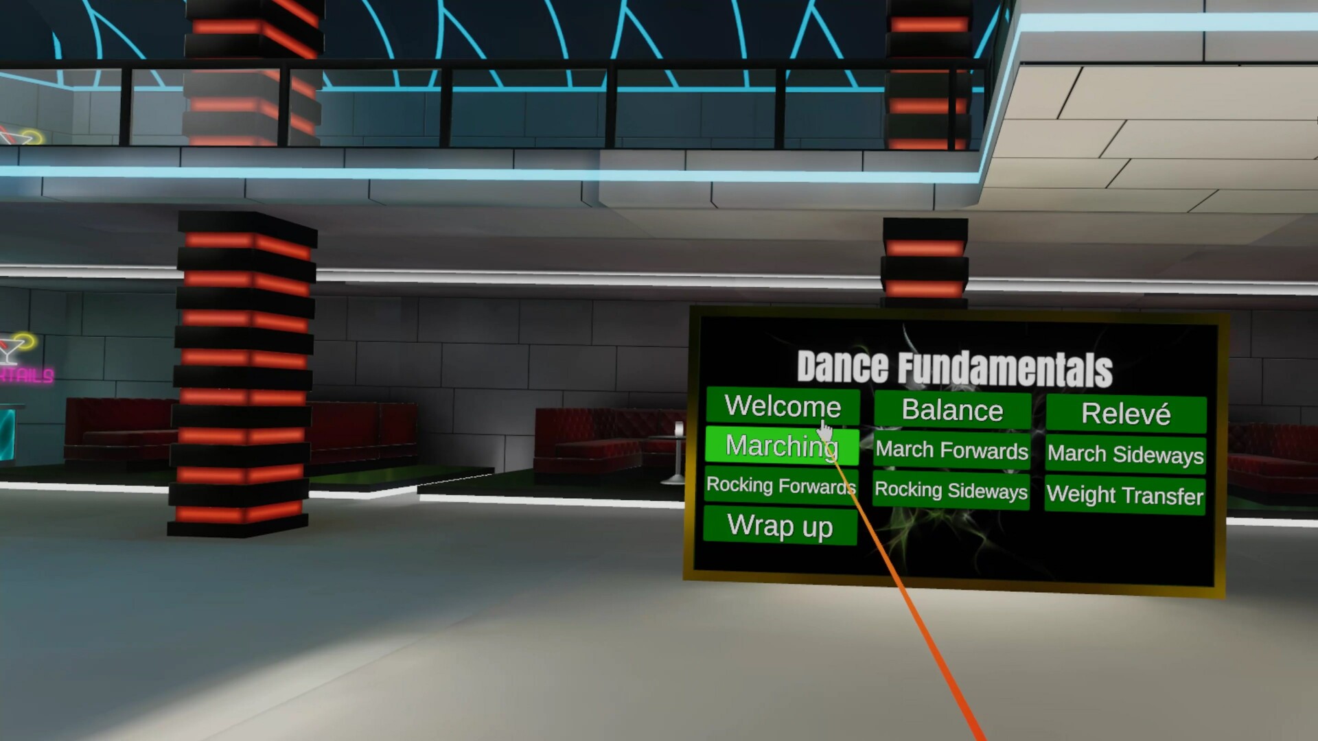 Line Dance Virtual - #N#Keymailer