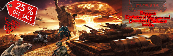 Evolution of War with the soundtrack Bundle on Steam