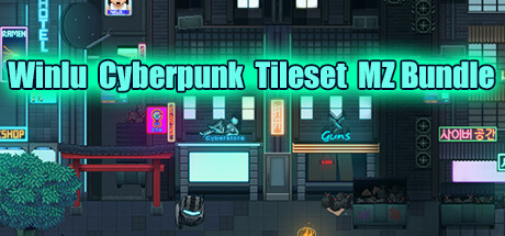 Save 52% on Winlu Cyberpunk Tileset MZ Bundle on Steam