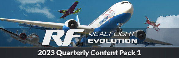 RealFlight Evolution - 2023 Quarterly Content Pack 1 on Steam