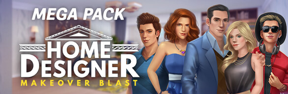 Save 65% on Home Designer Makeover Blast Mega Pack on Steam