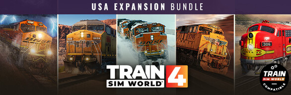 Train Sim World® 4: USA Expansion Bundle on Steam
