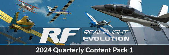 RealFlight Evolution - 2024 Quarterly Content Pack 1 on Steam
