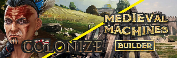 Save 18% on Colonize and Medieval Machines on Steam