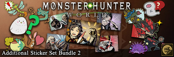 Monster Hunter: World - Additional Sticker Set Bundle 2 on Steam