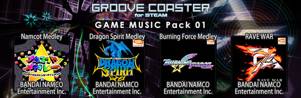 Groove Coaster - GAME MUSIC Pack 01 on Steam