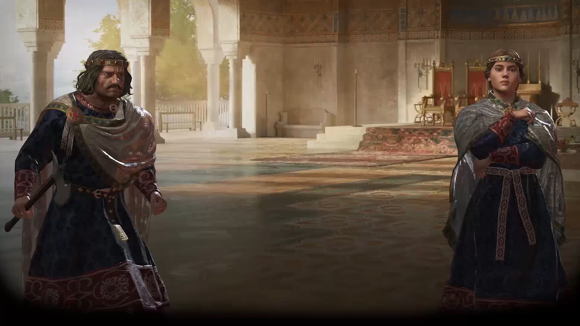 Backgrounds.Gallery | Background - Crusader Kings III - Robert and Matilda