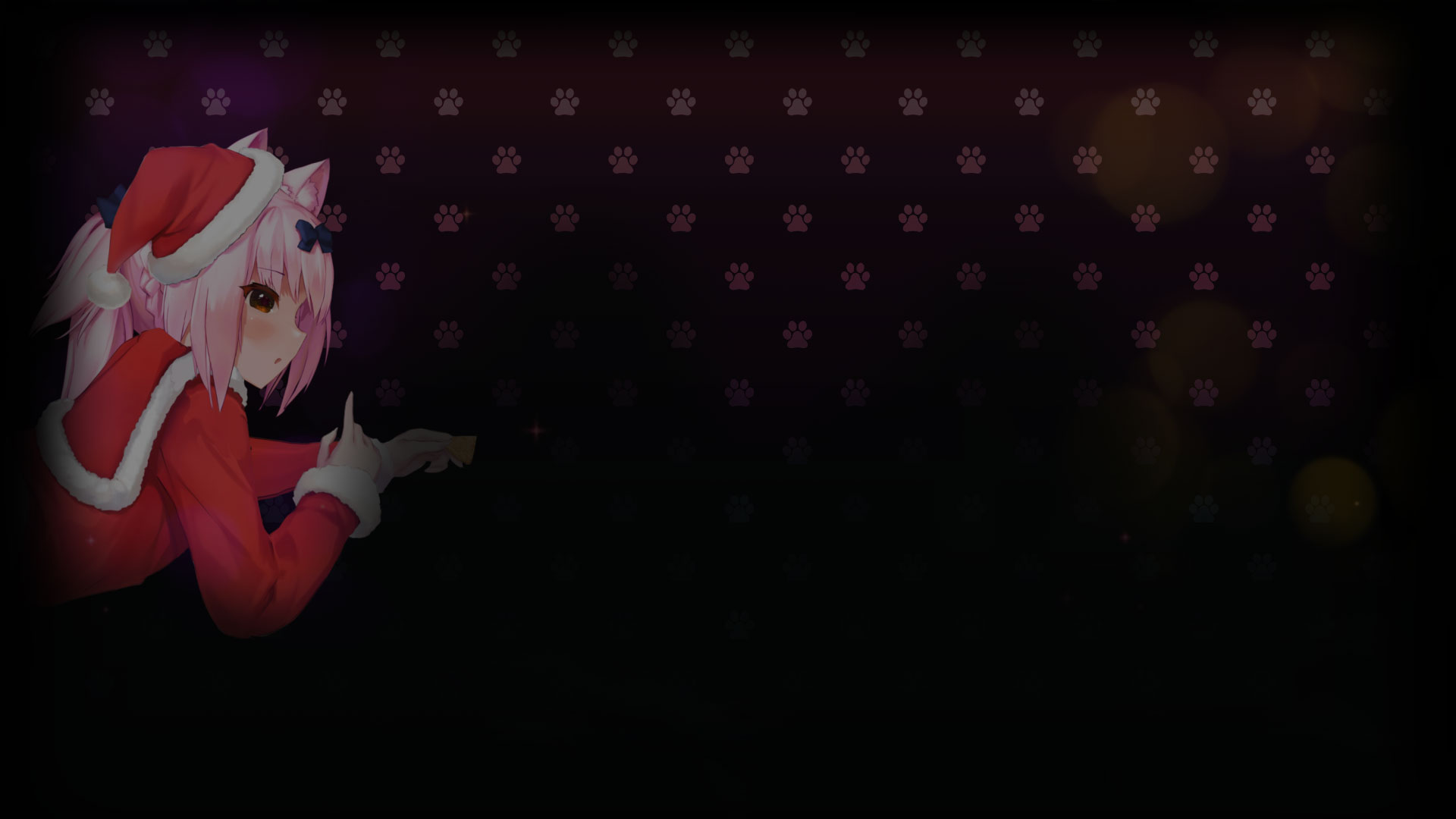 Backgrounds.Gallery | Background - Mosaique Neko Waifus 5 - Tami Xmas