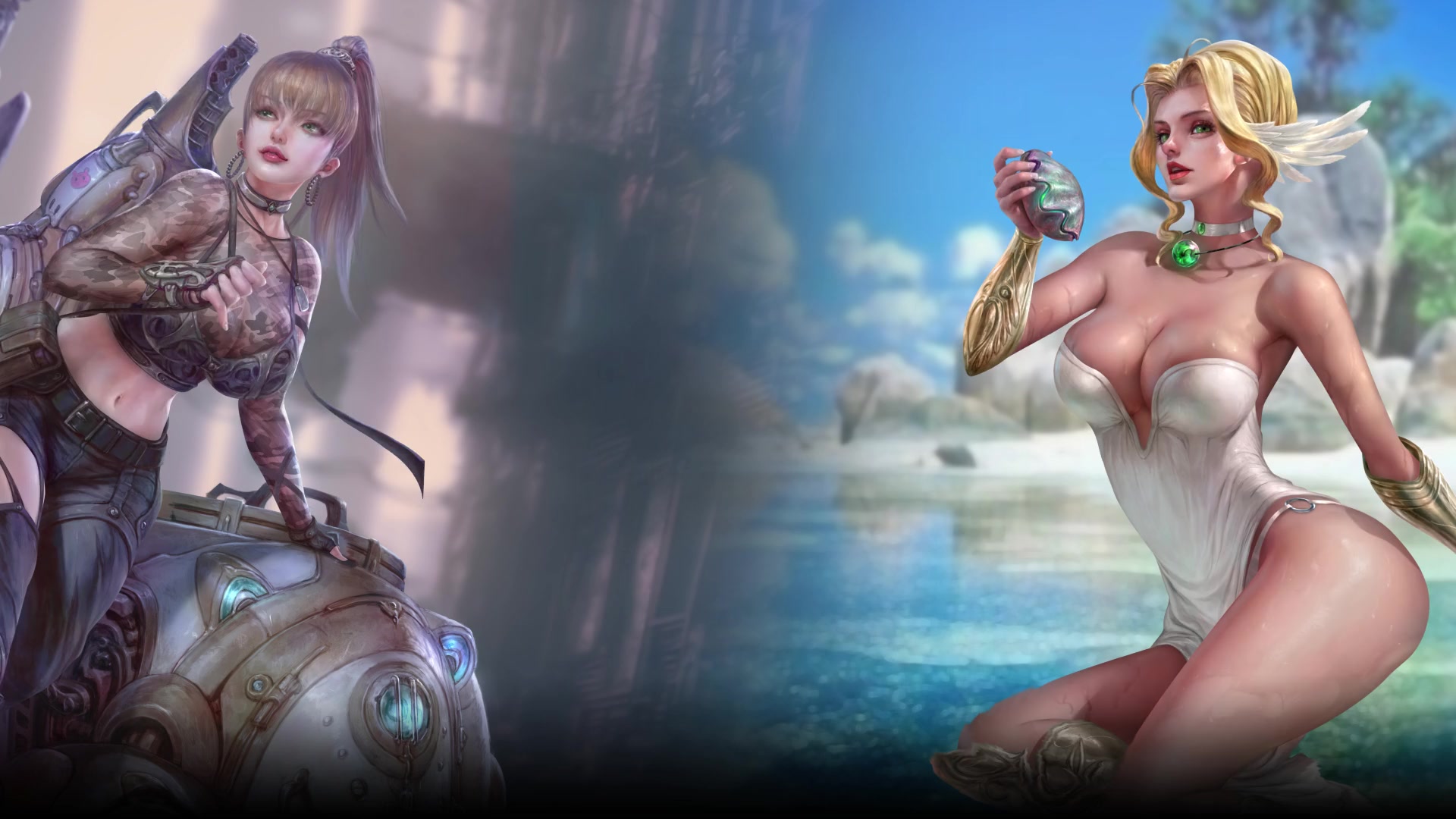 Backgrounds.Gallery | Background - PumPum 2 - Lisa and Victoria